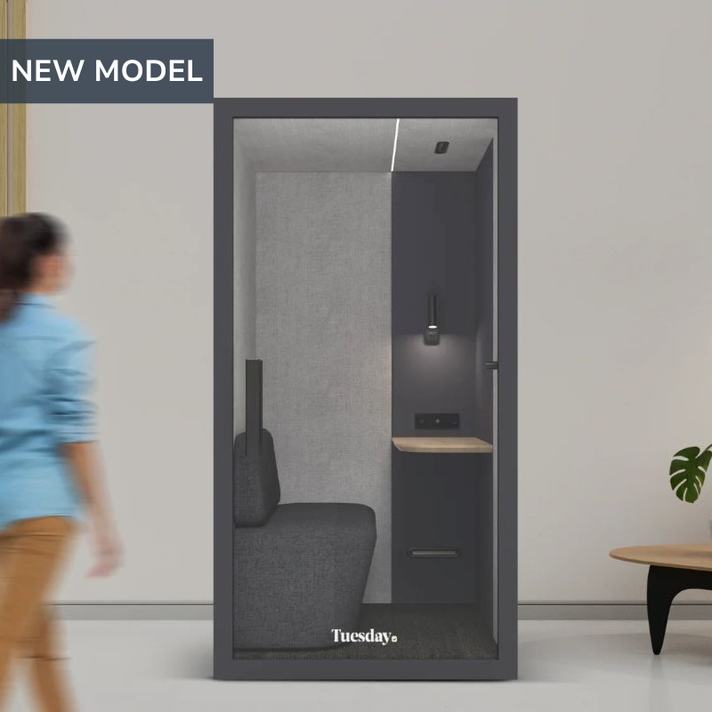 Bureau Tuesday Booth 2.0 Office Pod - Small – Muffle Acoustics Limited