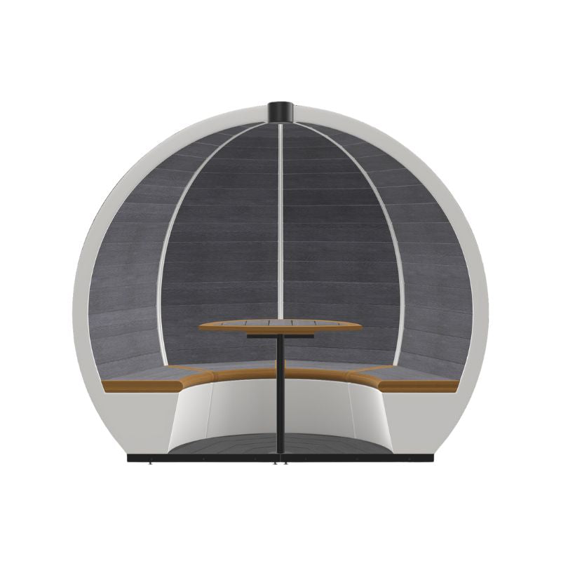 The Meeting Pod Co | Acoustic Outdoor Orb Pod – Muffle Acoustics Limited