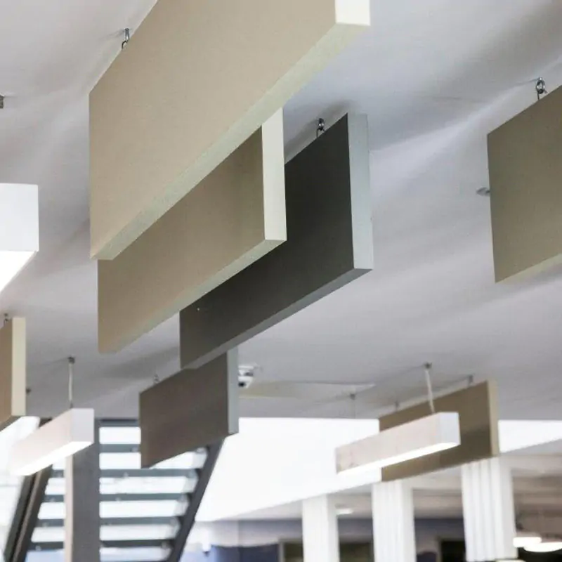 MuffleBaffle | Fabric Acoustic Baffle – Muffle Acoustics Limited